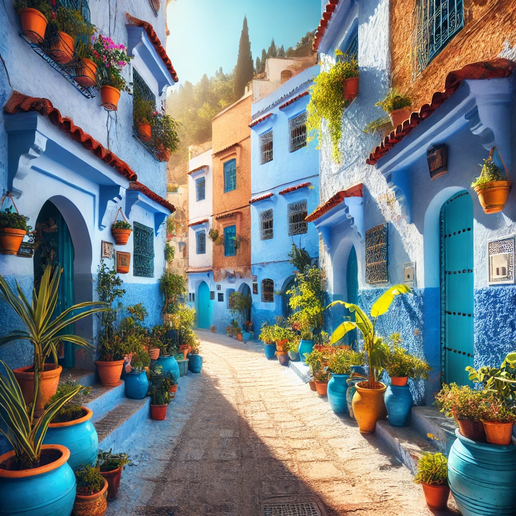 Exploring the Magic of Chefchaouen: The Blue Pearl of Morocco - Desert ...
